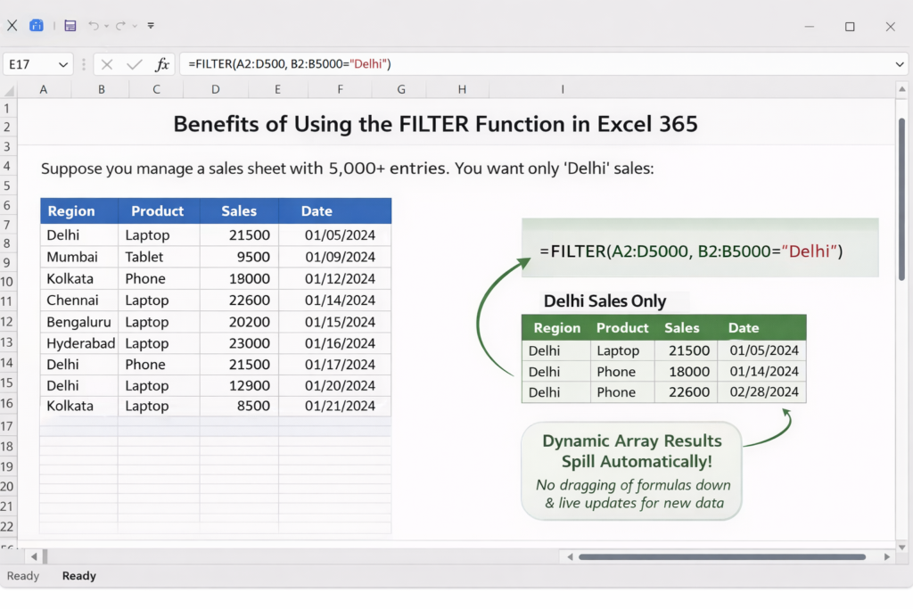 Excel Filter Formula: A Complete Guide to Smart Data Filtering in Excel ...